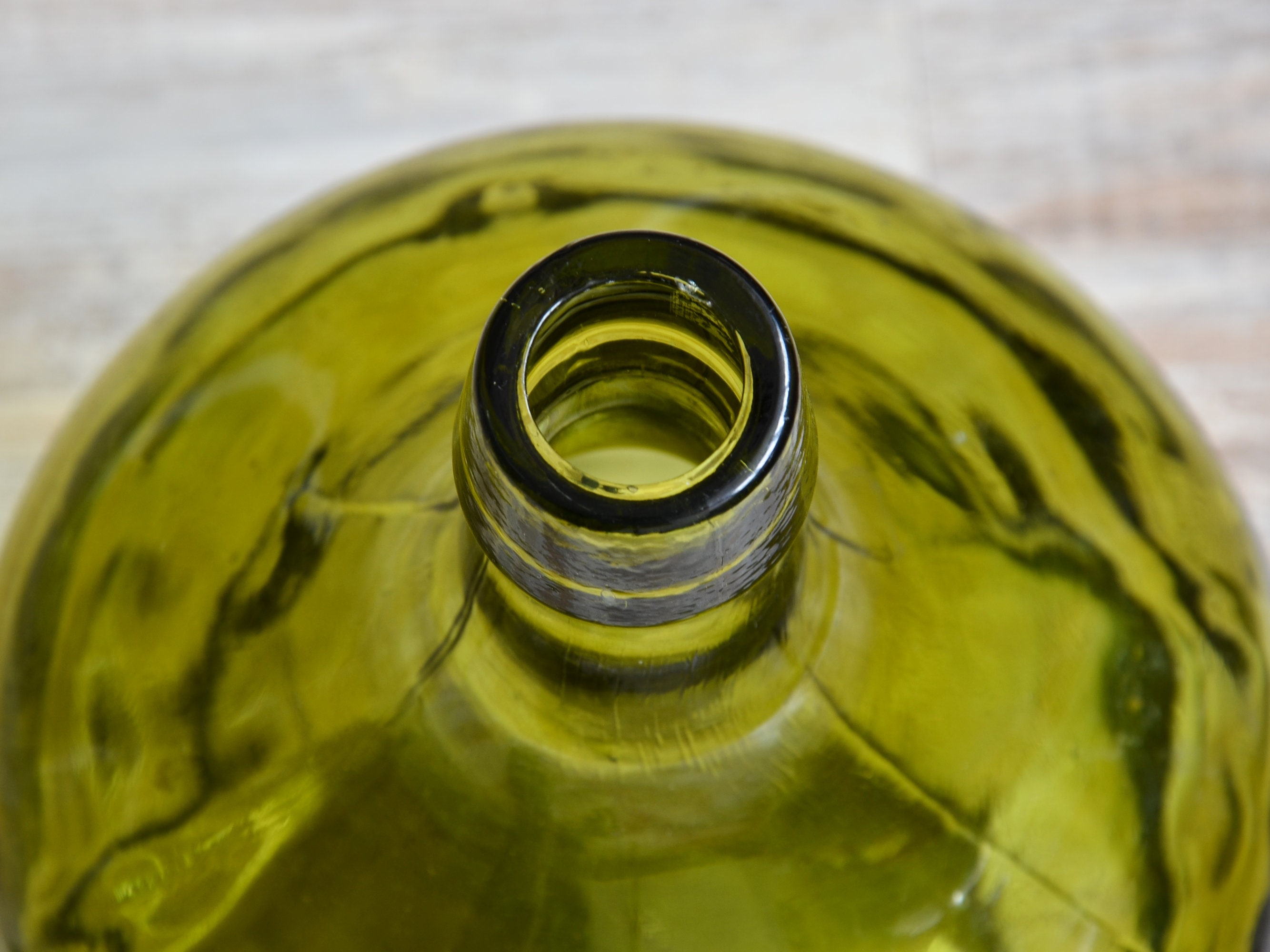 Antique Large Demijohn 5L 20th Century Glass French Demijohn - Etsy