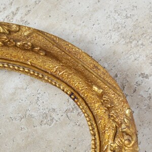 Frame Gold Color Wall Decor Vintage Golden Frame Art Ornate Gilt Wood ...