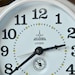 Vintage Alarm Clock Aradora, Retro Romanian Clock Mechanical, Wahite ...