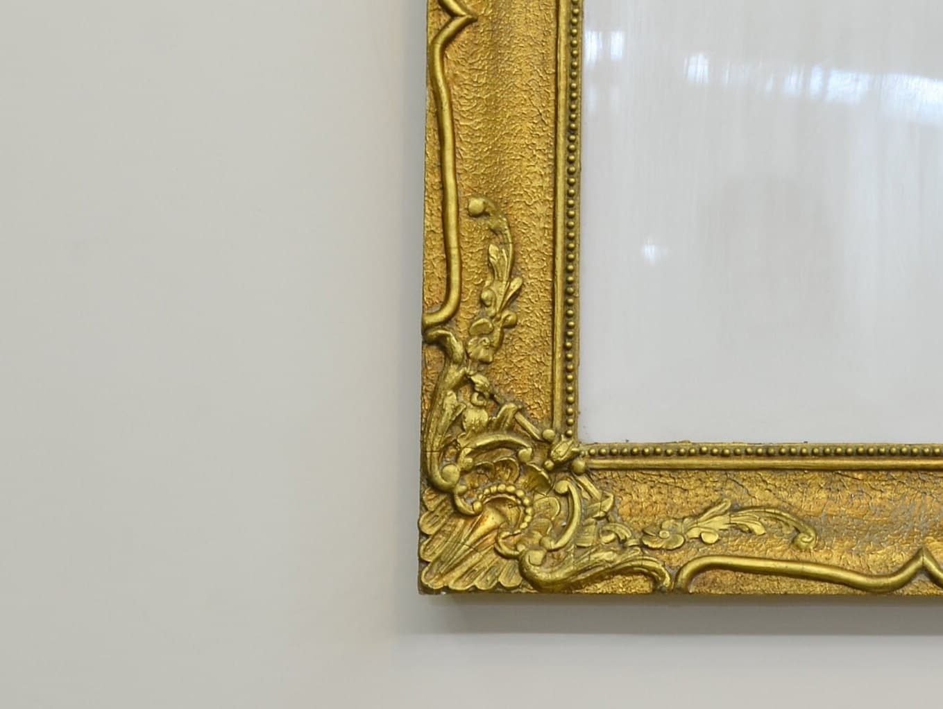 Victorian Rectangular Gold Frame, Vintage Victorian Wall Art Frame ...