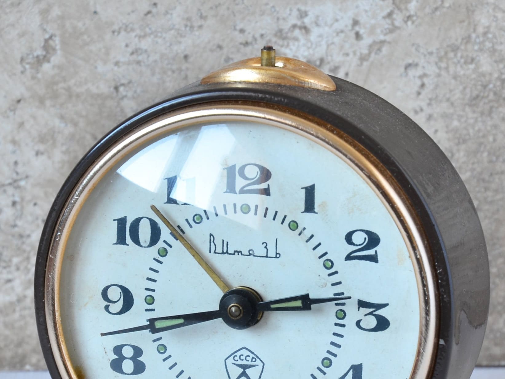 Soviet Clock, Soviet Alarm Clock Vityaz, Vintage Alarm Clock USSR ...