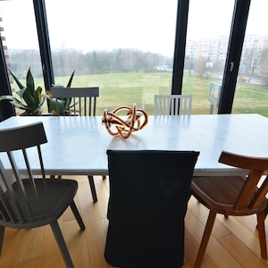 Vintage Glass Rope Knot, Art Glass Sculpture Twisted a Stylized Snaking ...