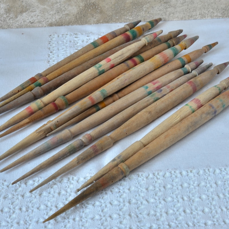 Antique Spindles - Etsy