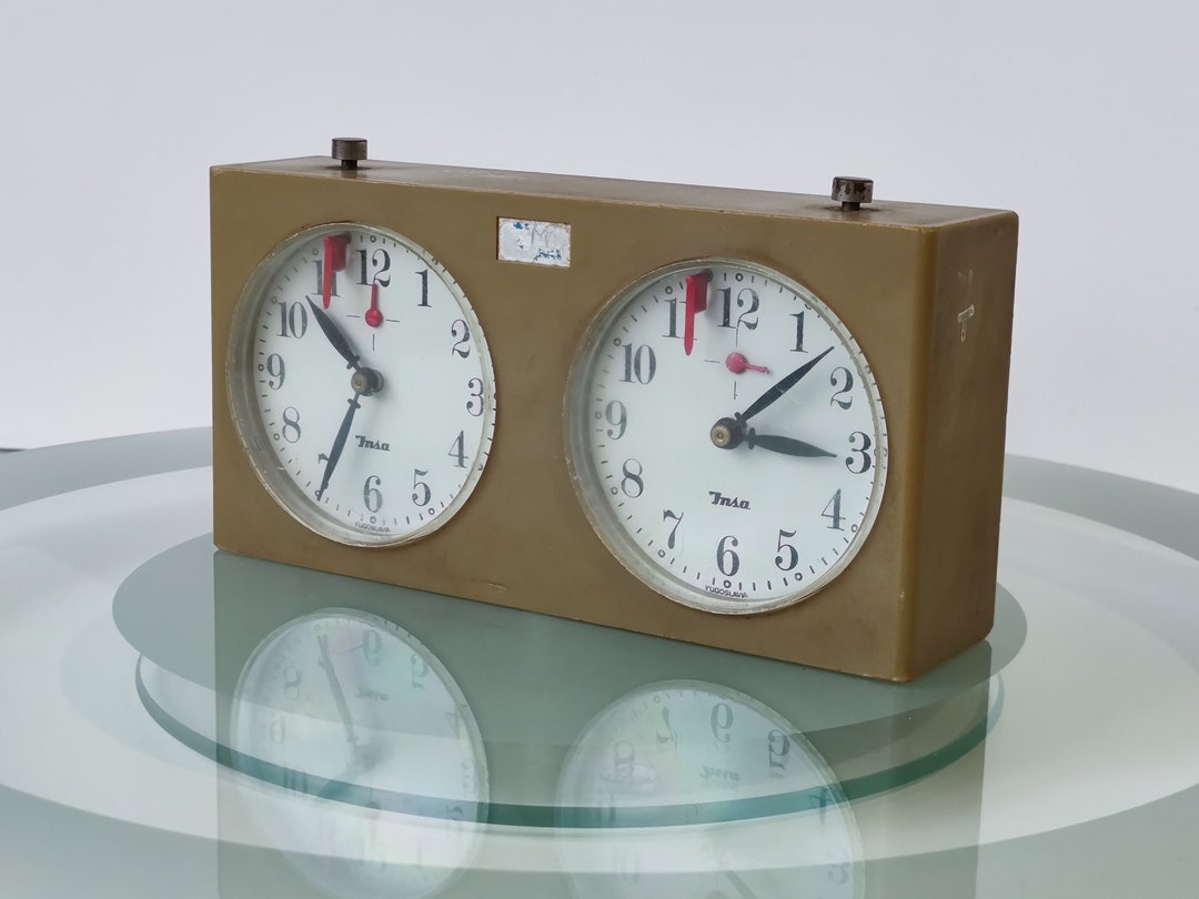 Vintage Chess Clock by INSA Kombinat Sport, Mechanical Chess Clock Made ...