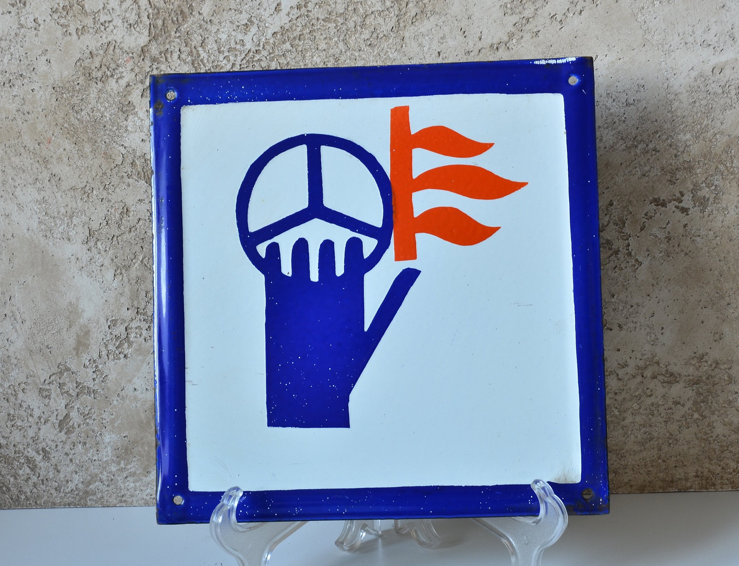 Vintage Industrial Enamel Signs USSR Industrial Decoration - Etsy