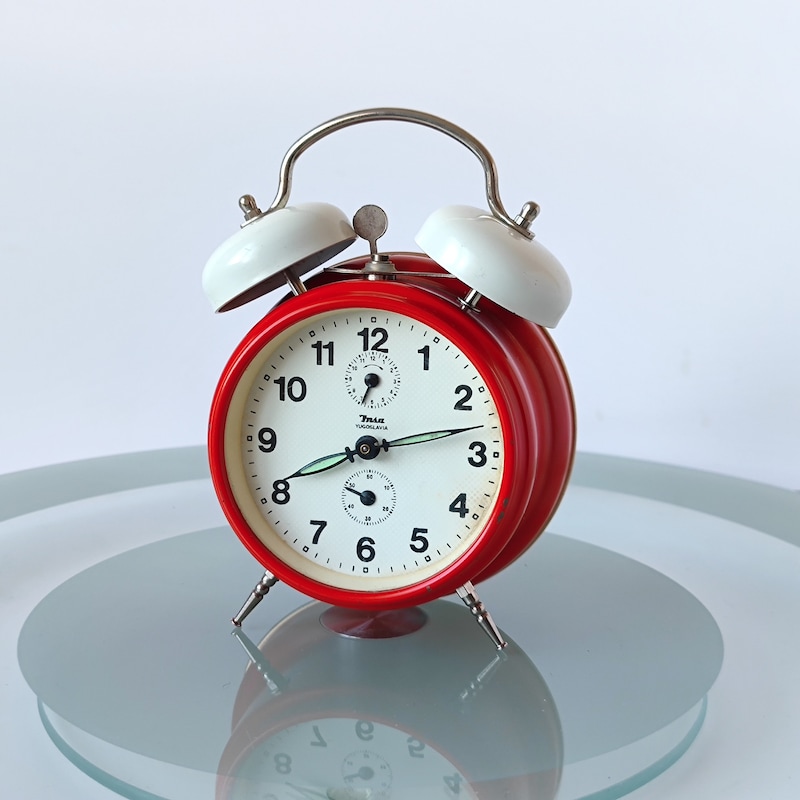 Retro Alarm Clock - Etsy