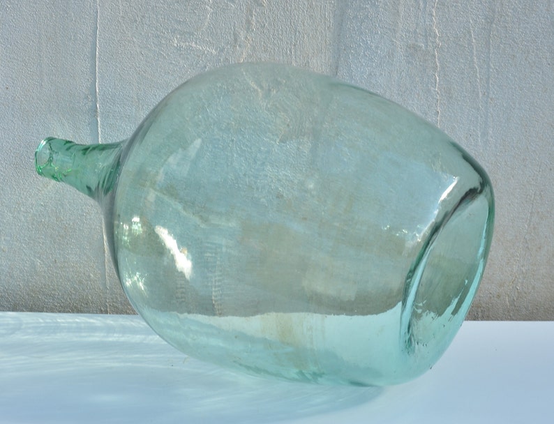 Demijohn Bottle, Floor Vase Pampas Grass, Antique Large Demijohn 25 L ...