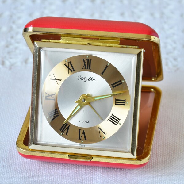 Vintage Travel Clock - Etsy