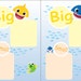 Printable| Baby Shark Big and Small Busy Book |activity Book for 2 - 3 ...