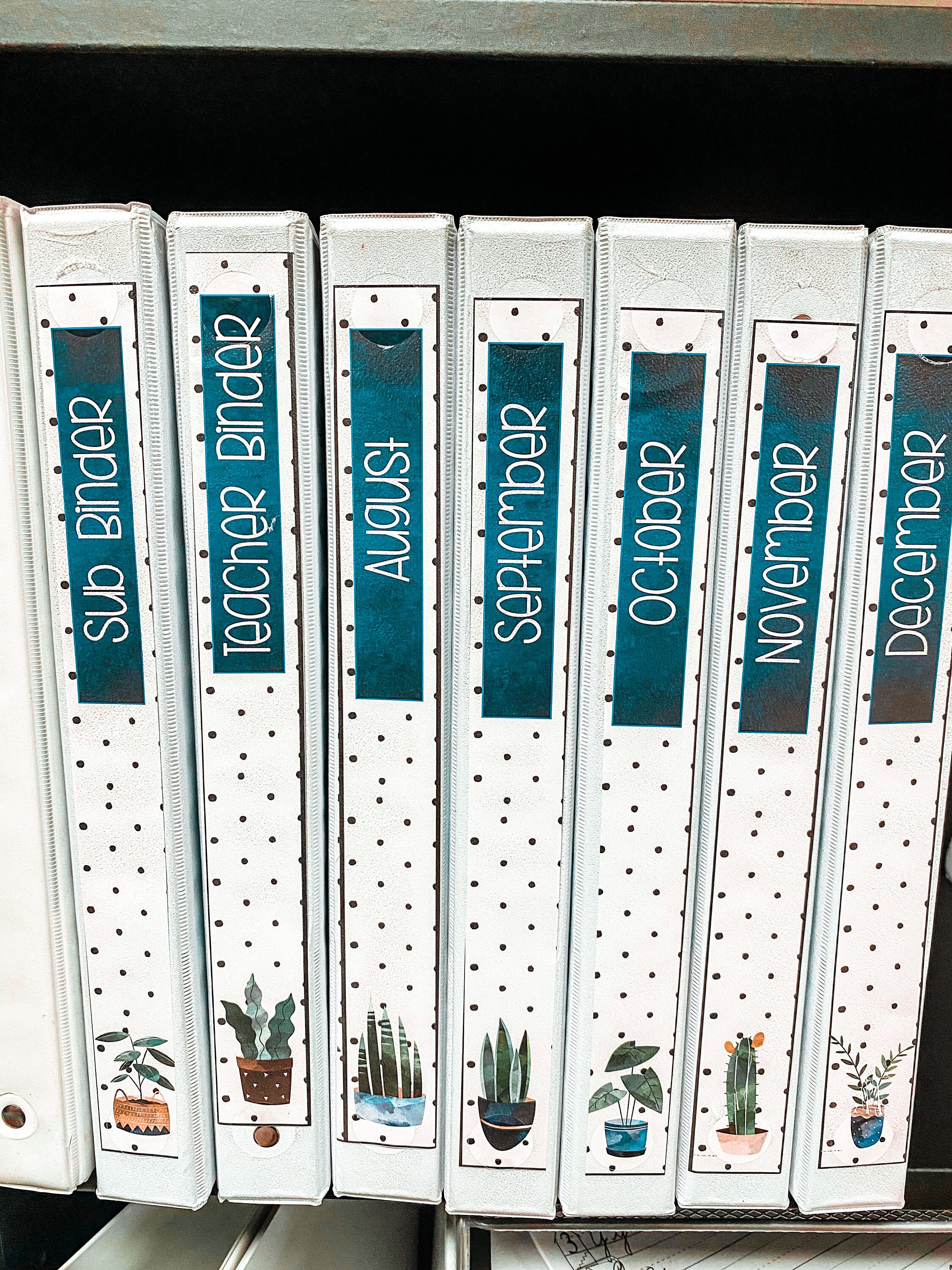 Modern Boho Teacher Binder - Etsy