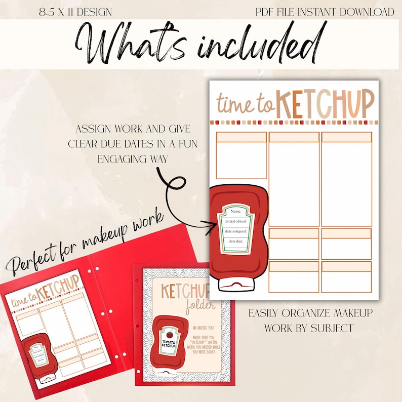 Ketchup Mustard Mayo Pickle Classroom Management Set (digital Download ...