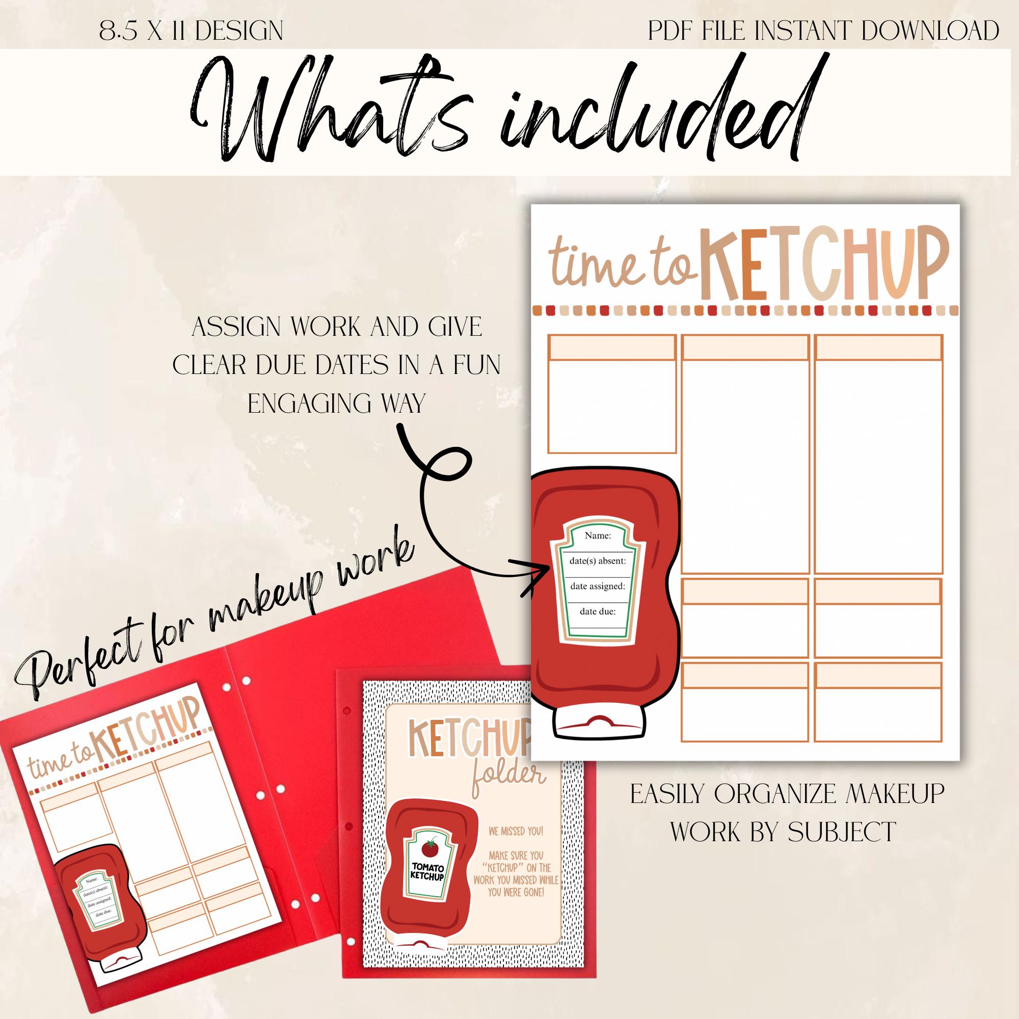 Ketchup Mustard Mayo Pickle Classroom Management Set (digital Download ...