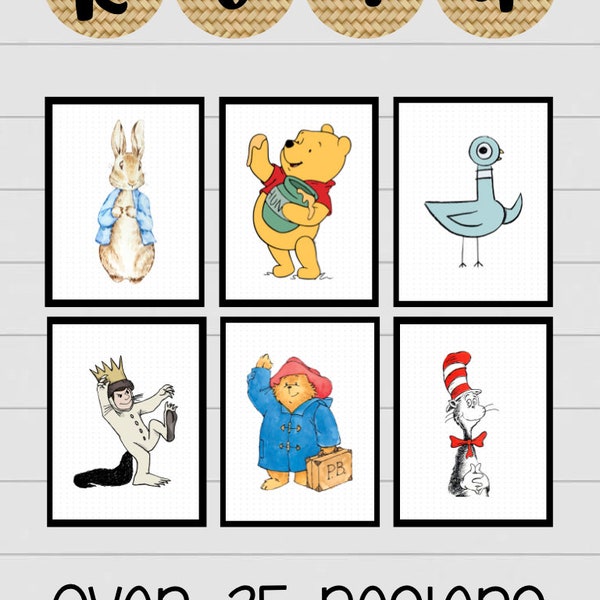 Storybook Characters - Etsy