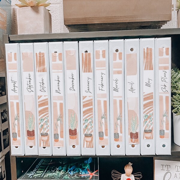 Classroom Binder Organization - Etsy