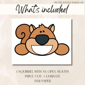 Feed the Squirrel 2D Shapes. Preschool. Shape Recognition. Kindergarten ...