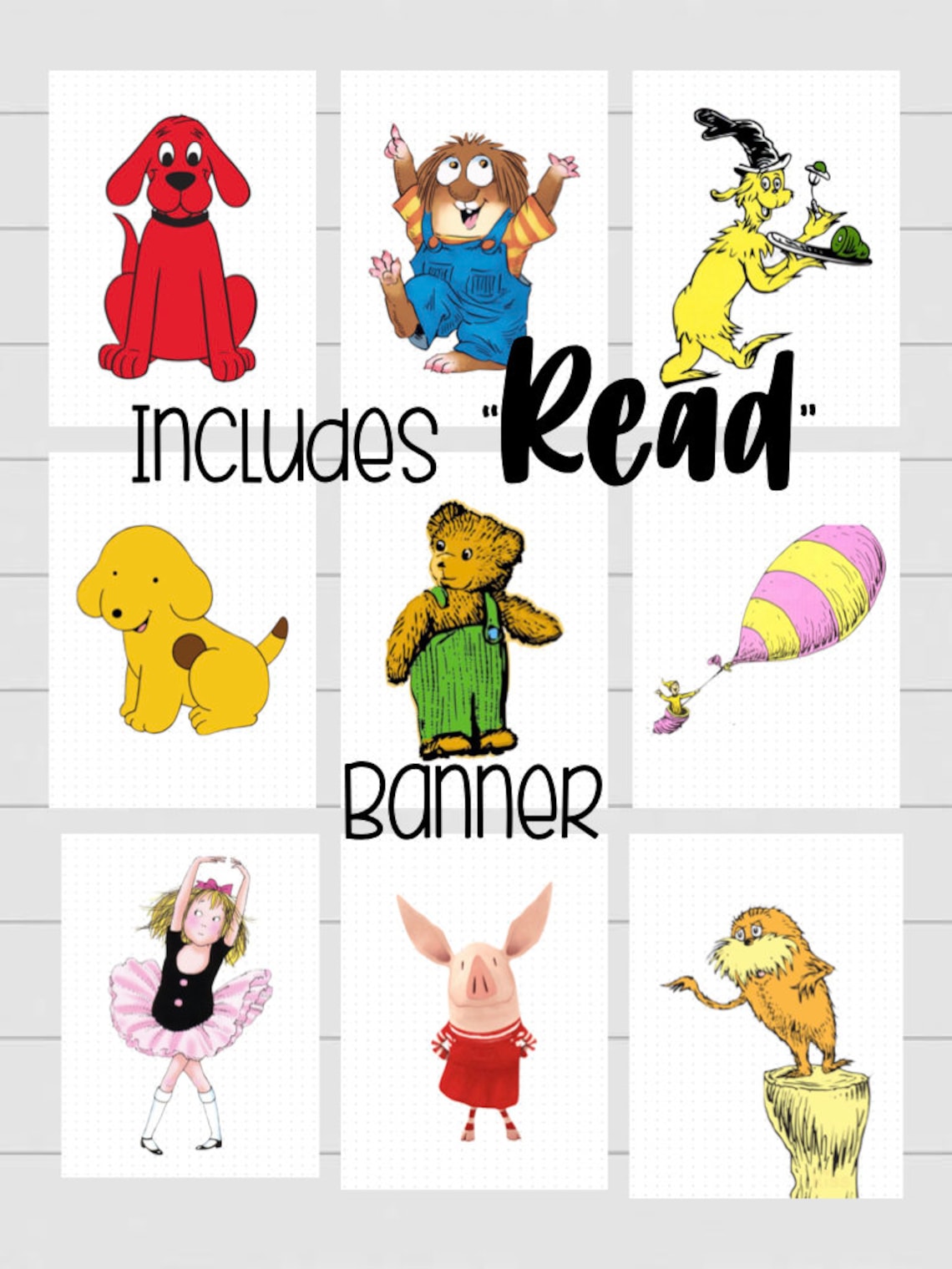 Storybook Character Posters - Etsy