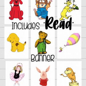 Storybook Character Posters - Etsy