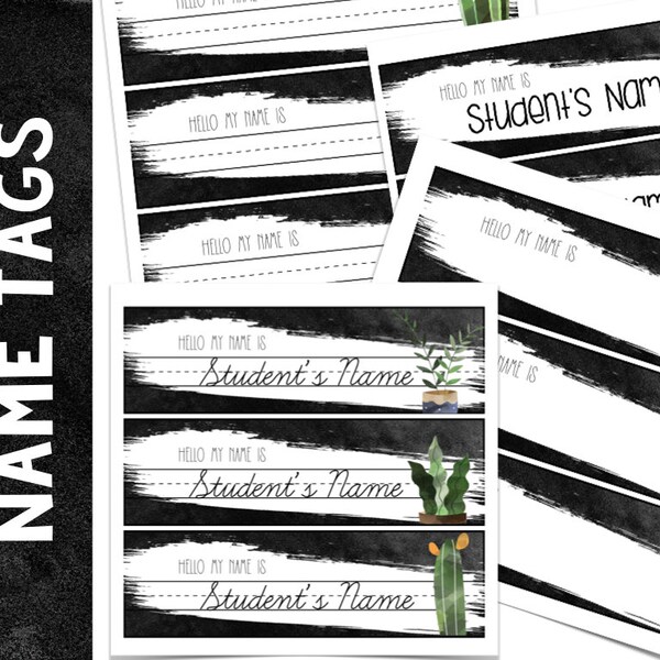 Plant Name Tags - Etsy