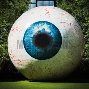 ONE Printable Digital Photo of the GIANT EYEBALL in Dallas Texas ...