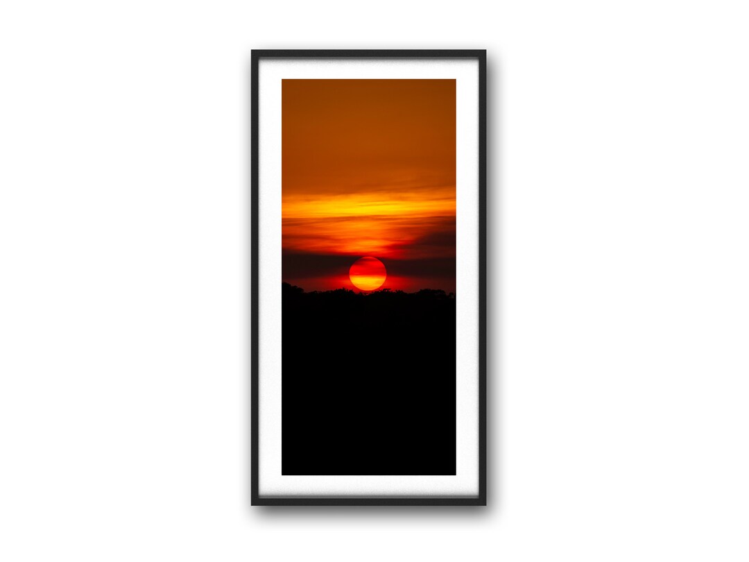 Printable Digital Photo of Belize Sunset in Jungle - Etsy