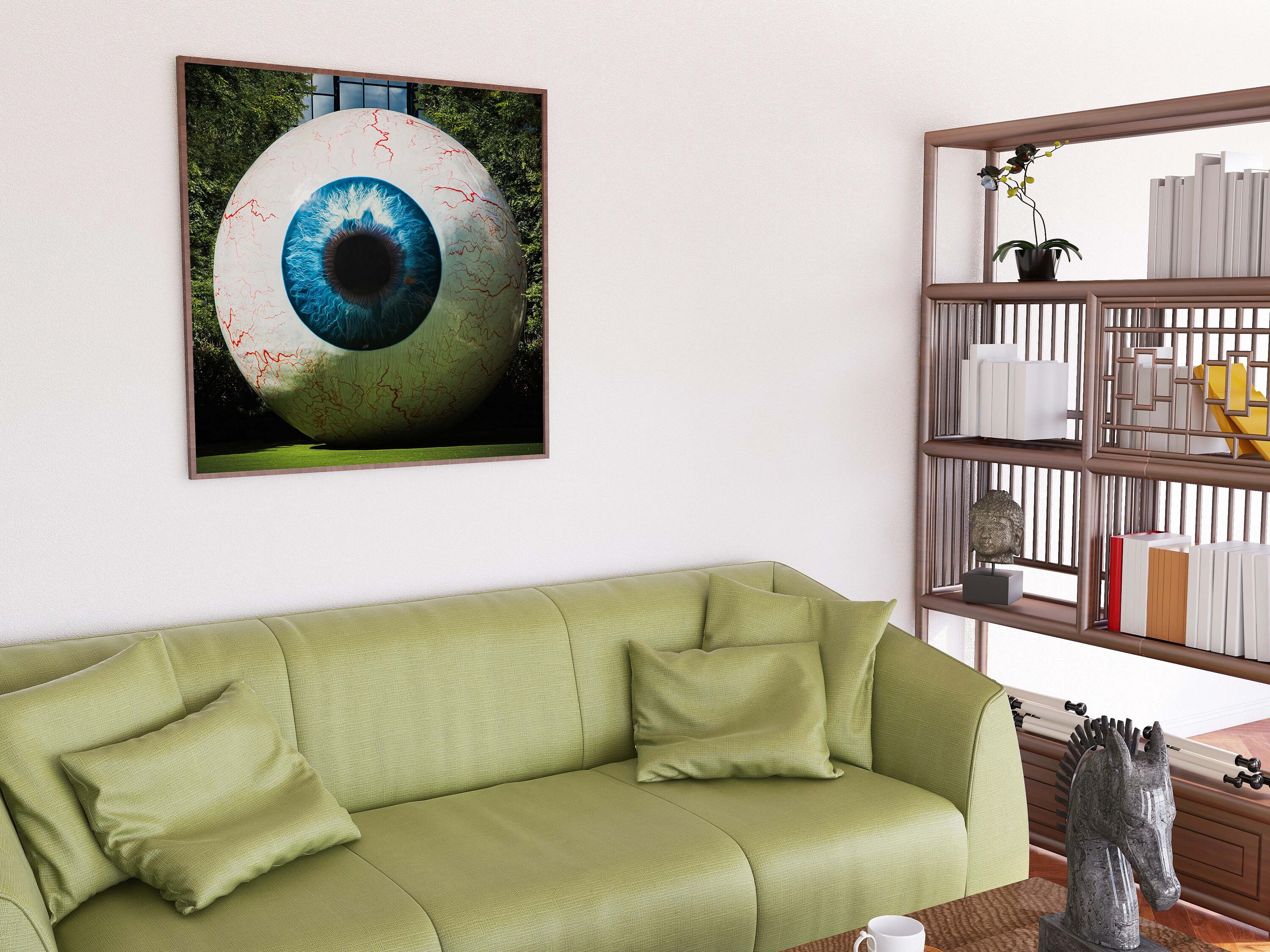 ONE Printable Digital Photo of the GIANT EYEBALL in Dallas Texas ...