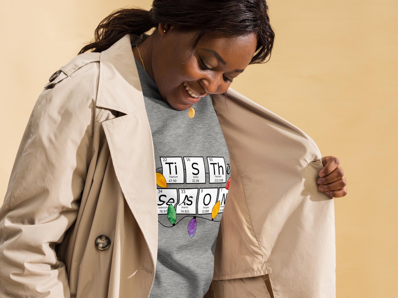 Christmas Chemistry Holiday Sweatshirt, Tis the Season Unisex Cotton ...