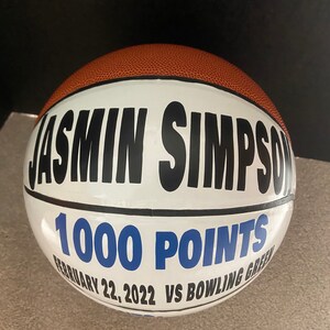Personalized Custom Basketball-- Made to Order Custom Autography ...