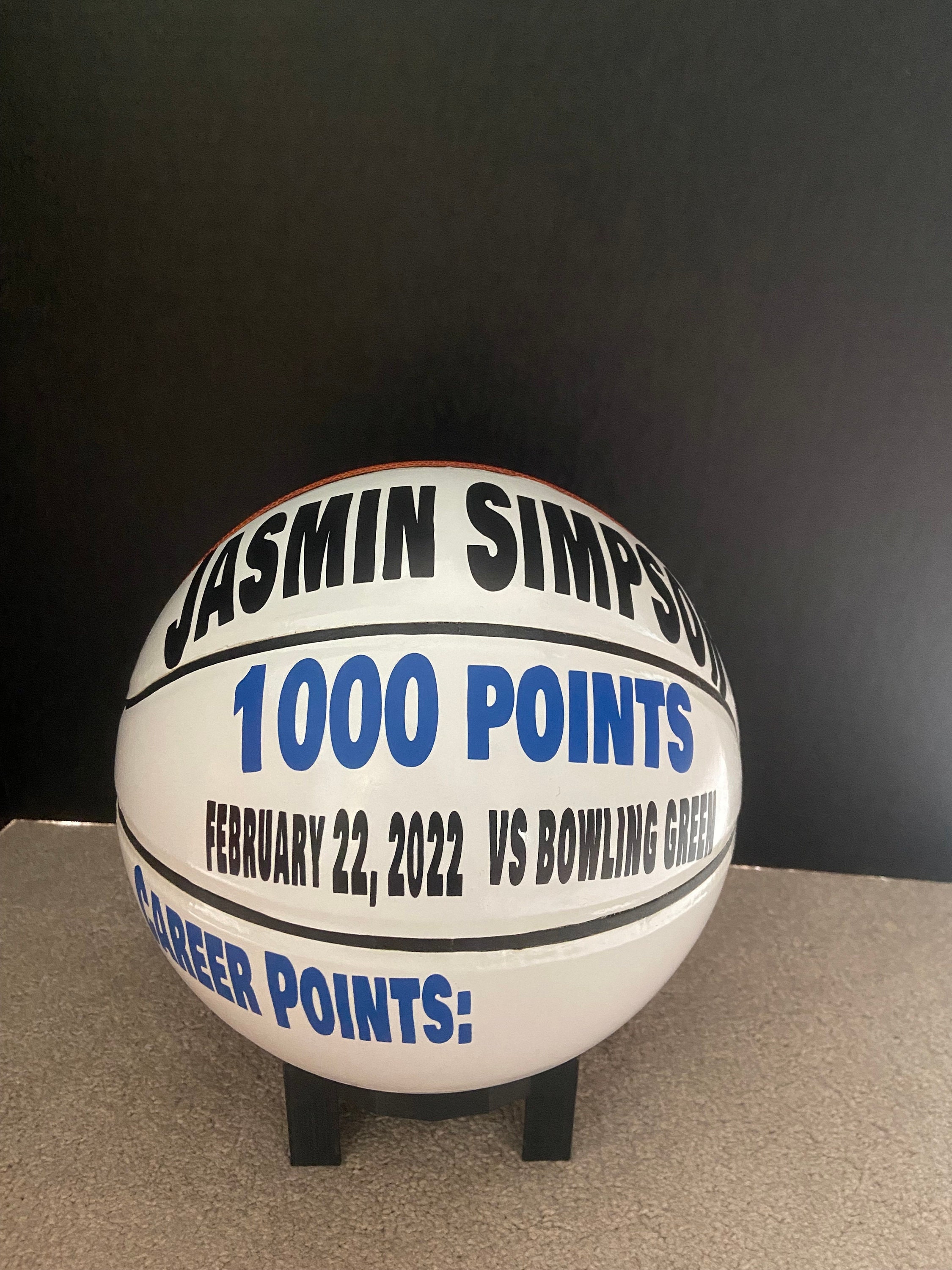 Personalized Custom Basketball-- Made to Order Custom Autography ...