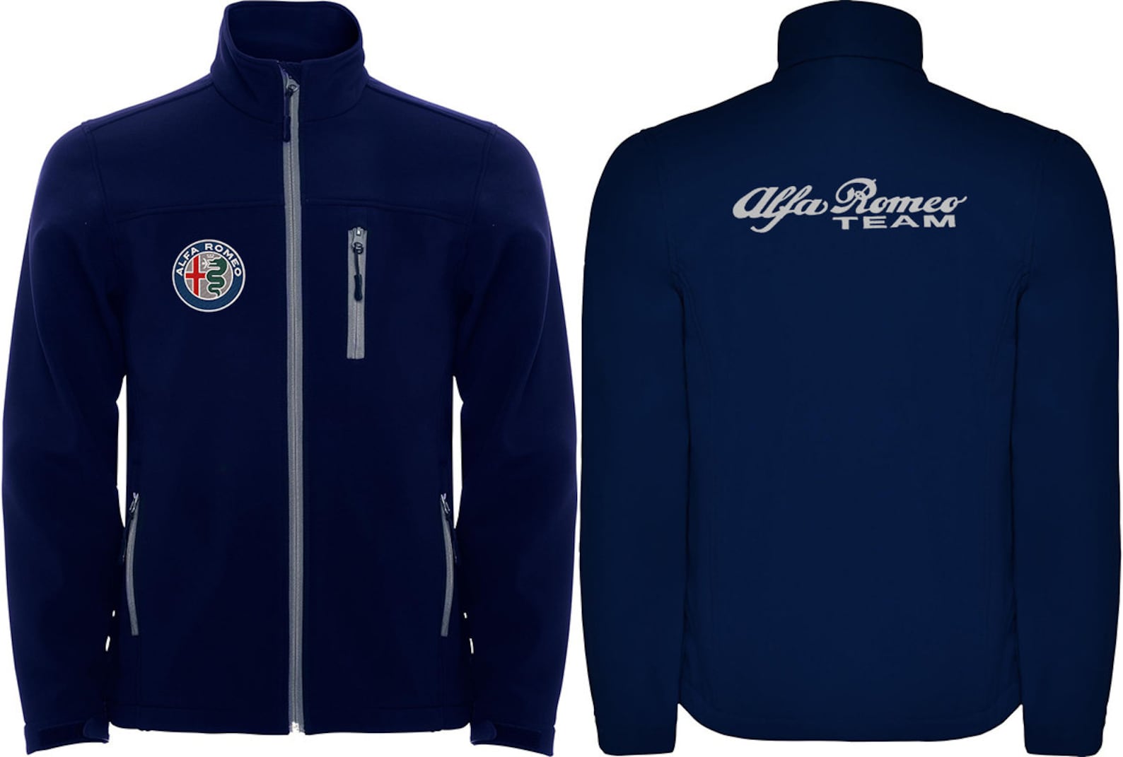 Alfa Romeo Black / Dark Blue Softshell Veste Jacket Blouson - Etsy