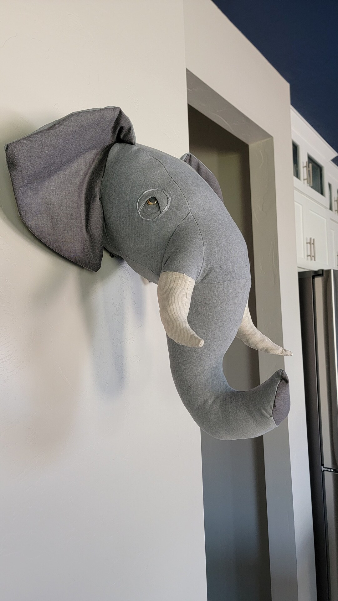 Faux Taxidermy Elephant Head - Etsy