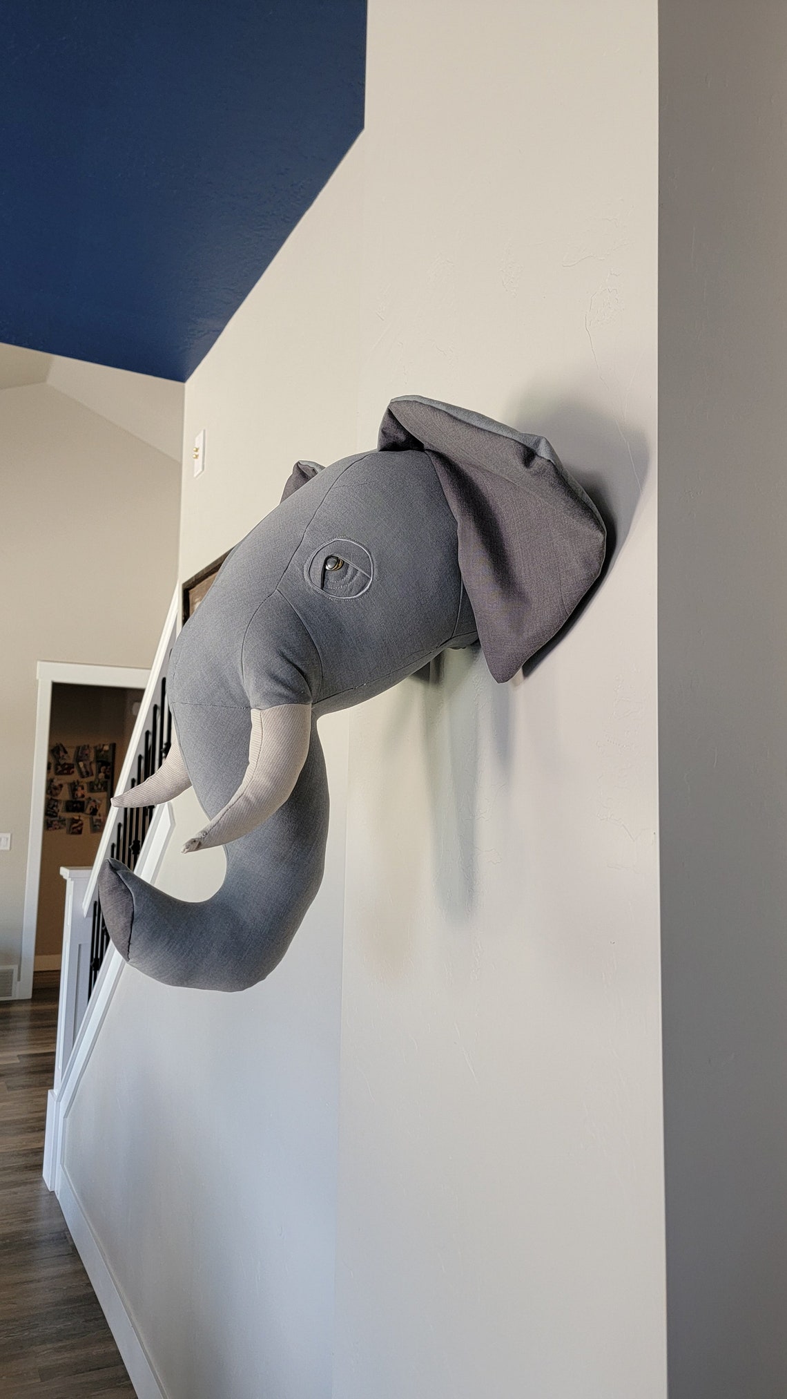 Faux Taxidermy Elephant Head - Etsy