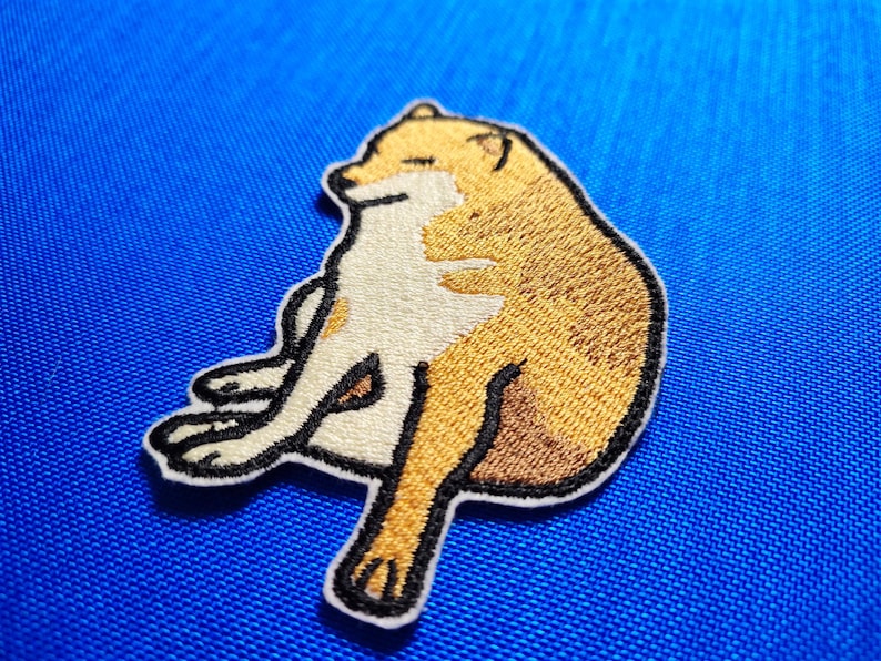 Cheems Meme Embroidery Patch - Iron-on or Velcro - Etsy