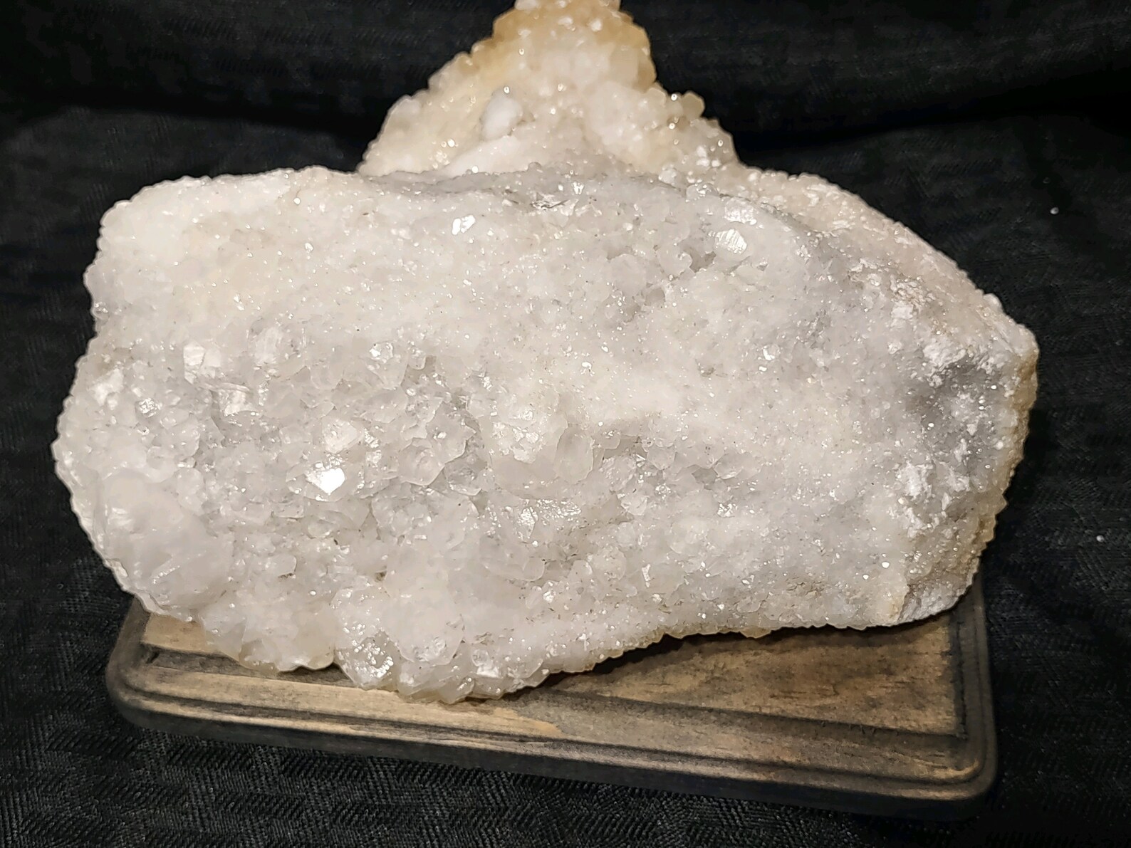 Calcite Crystal Specimen, Elko Nevada, Mounted on Wood Base - Etsy