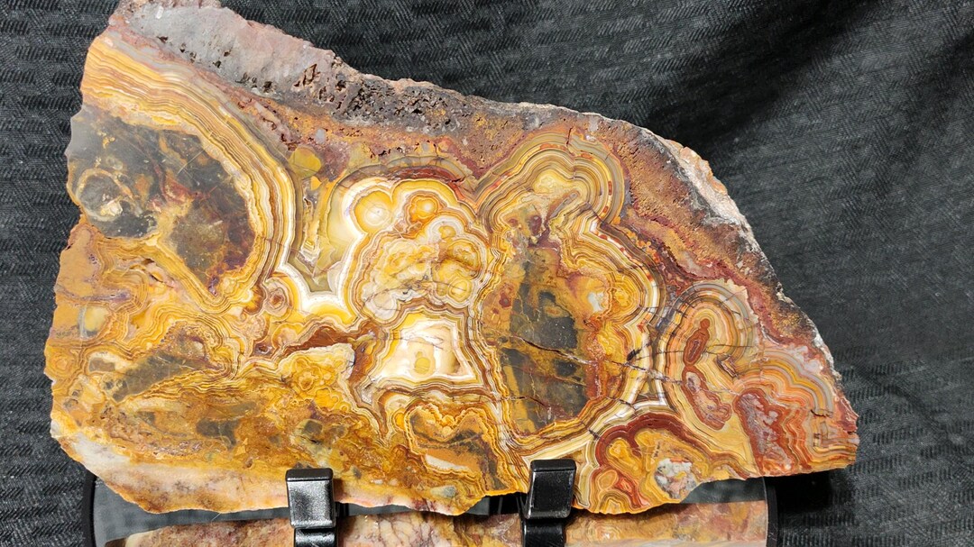 Laguna Lace Agate Large, Polished Slab - Etsy