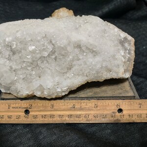 Calcite Crystal Specimen, Elko Nevada, Mounted on Wood Base - Etsy