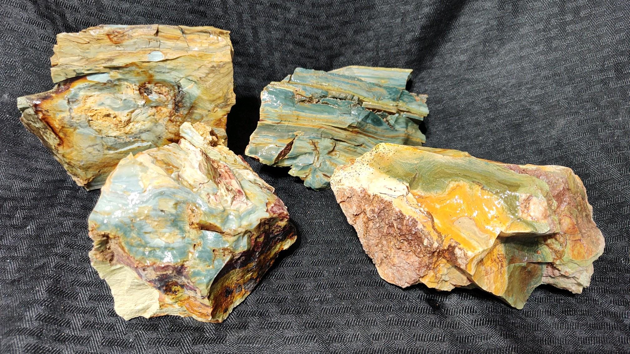 Gary Green AKA Freedom Jasper Cutting Rough 10 Lbs. Free Shipping - Etsy