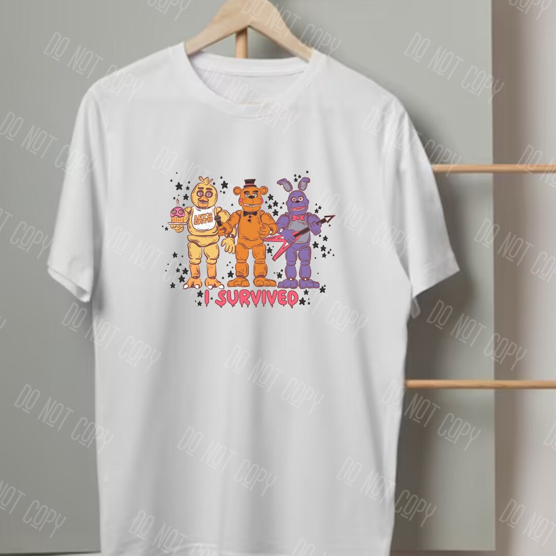 Five Nights at Freddys Tshirt FNAF Tshirt Freddy Fazbear - Etsy