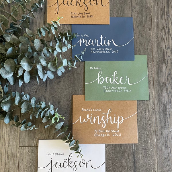 Handwritten Envelope - Etsy