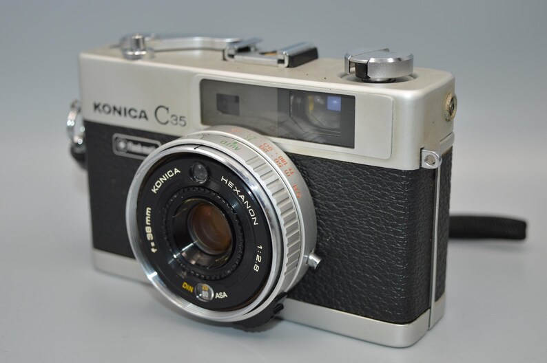 Konica C35 Rangefinder Vintage Film Camera 38MM 2.8 782933 * Read* - Etsy