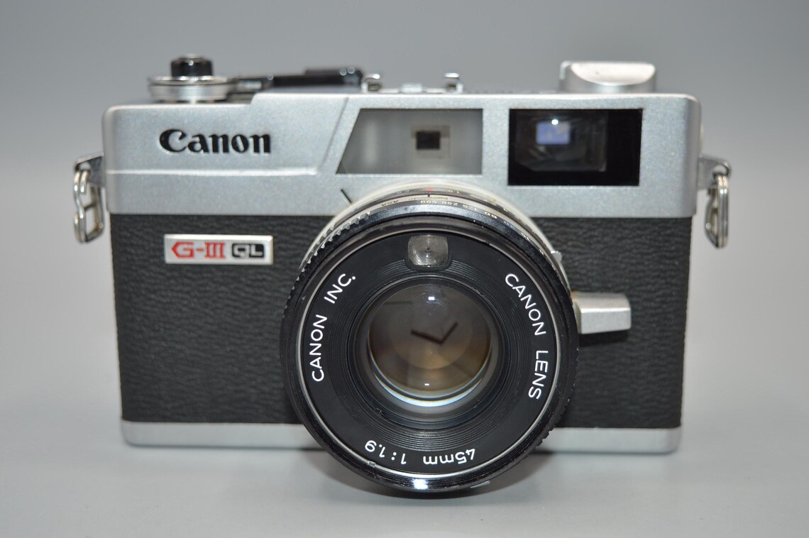 Vintage Canon Canonet GIII QL19 Rangefinder 35mm Film Camera 45854 - Etsy