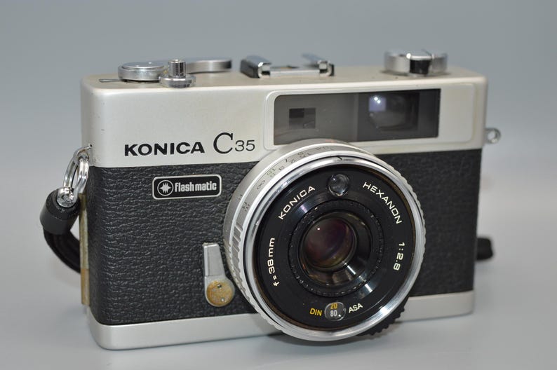 Konica C35 Rangefinder Vintage Film Camera 38MM 2.8 782933 * Read* - Etsy