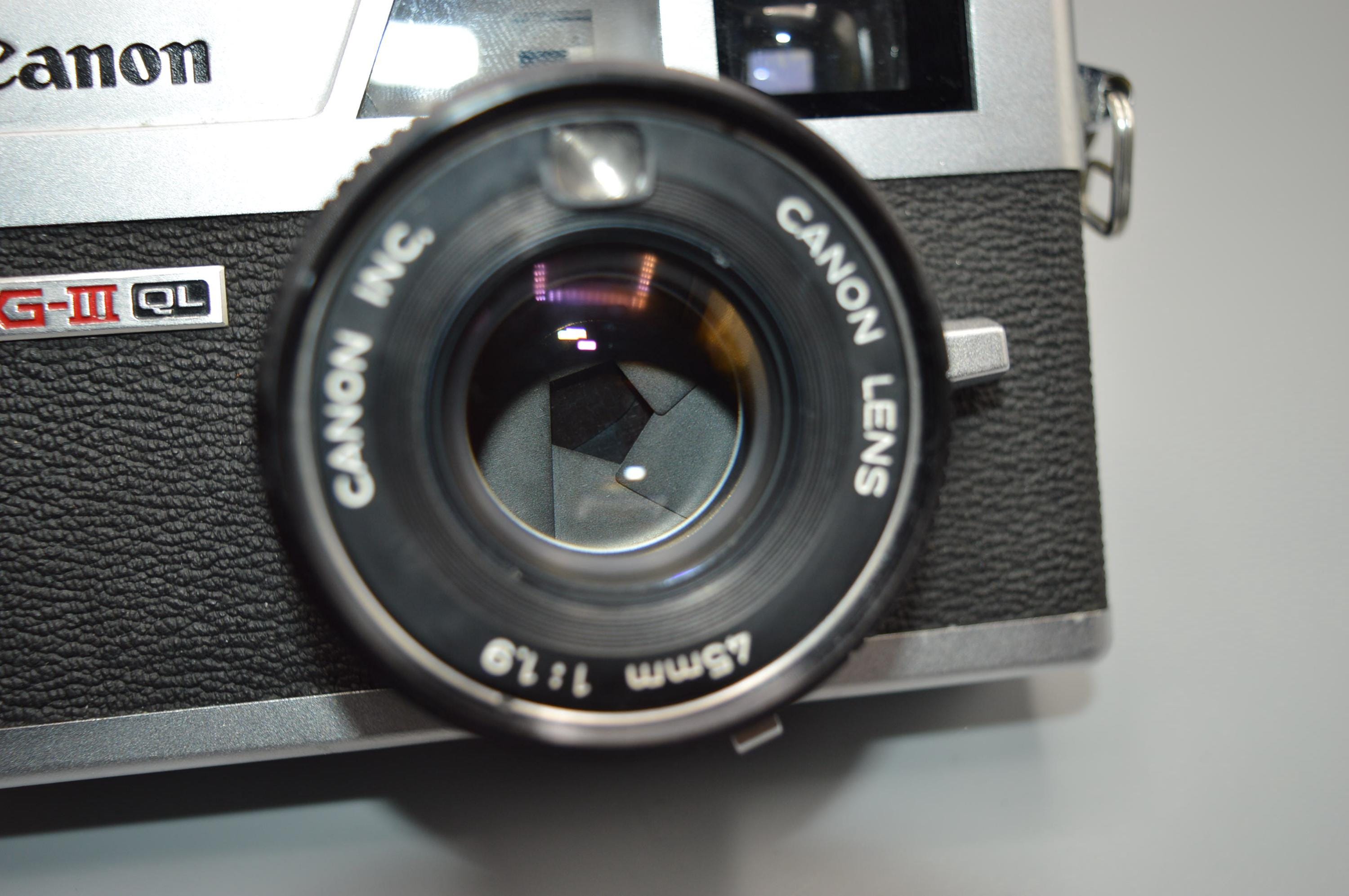 Vintage Canon Canonet GIII QL19 Rangefinder 35mm Film Camera 45854 - Etsy