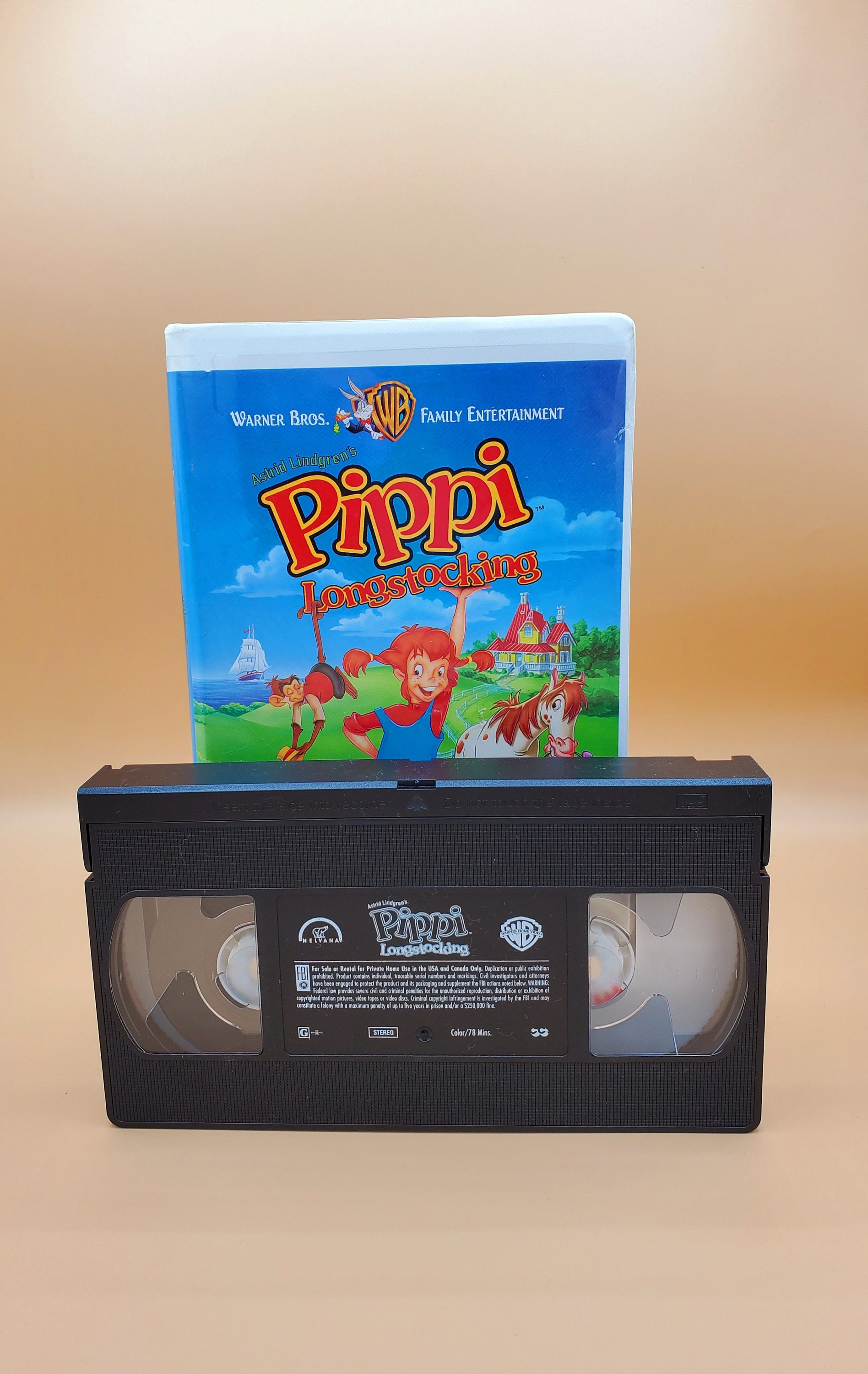 Pippi Longstocking Movie Vhs