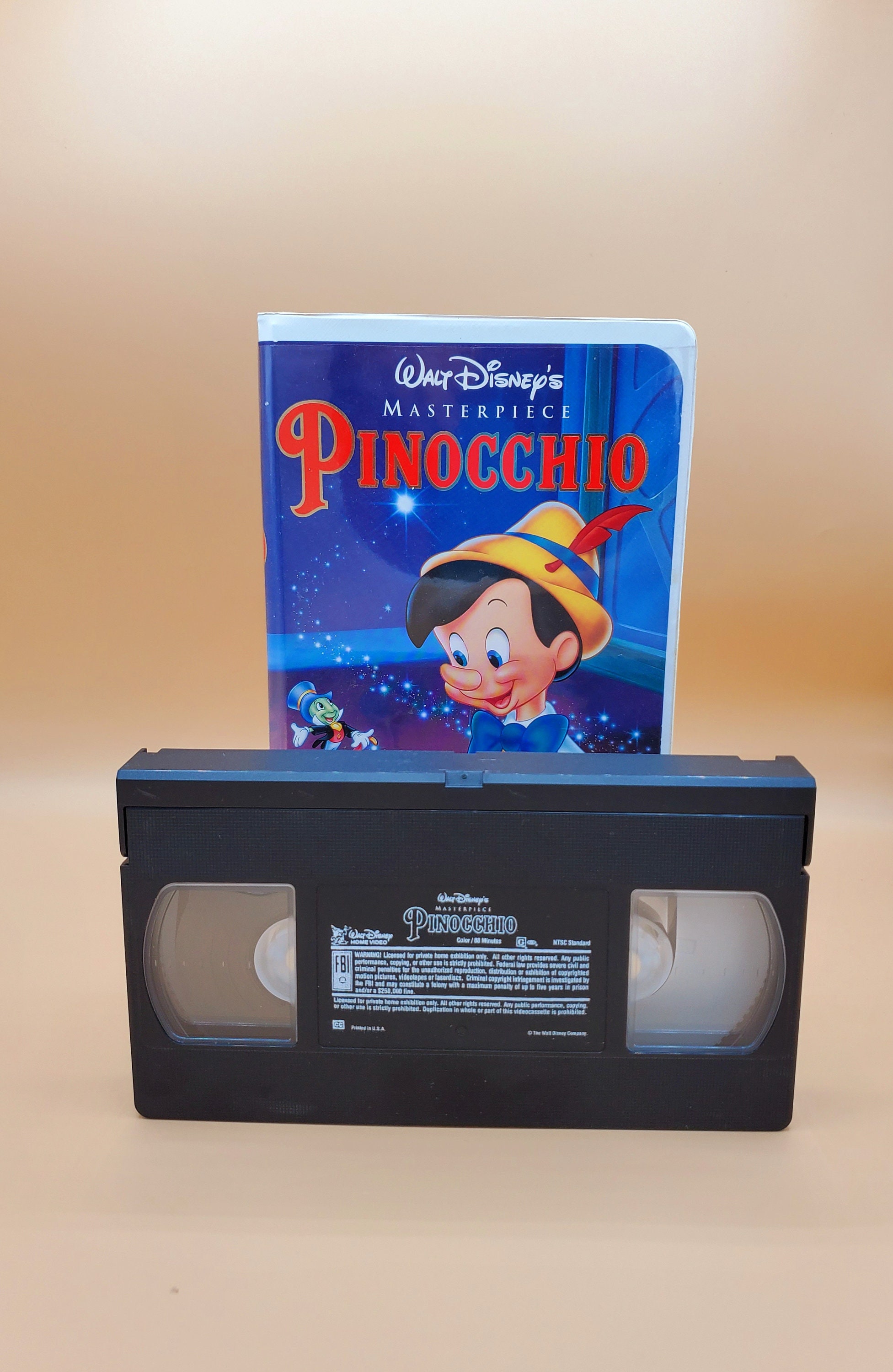 Walt Disney's Masterpiece Pinocchio in a Clamshell Case - Etsy
