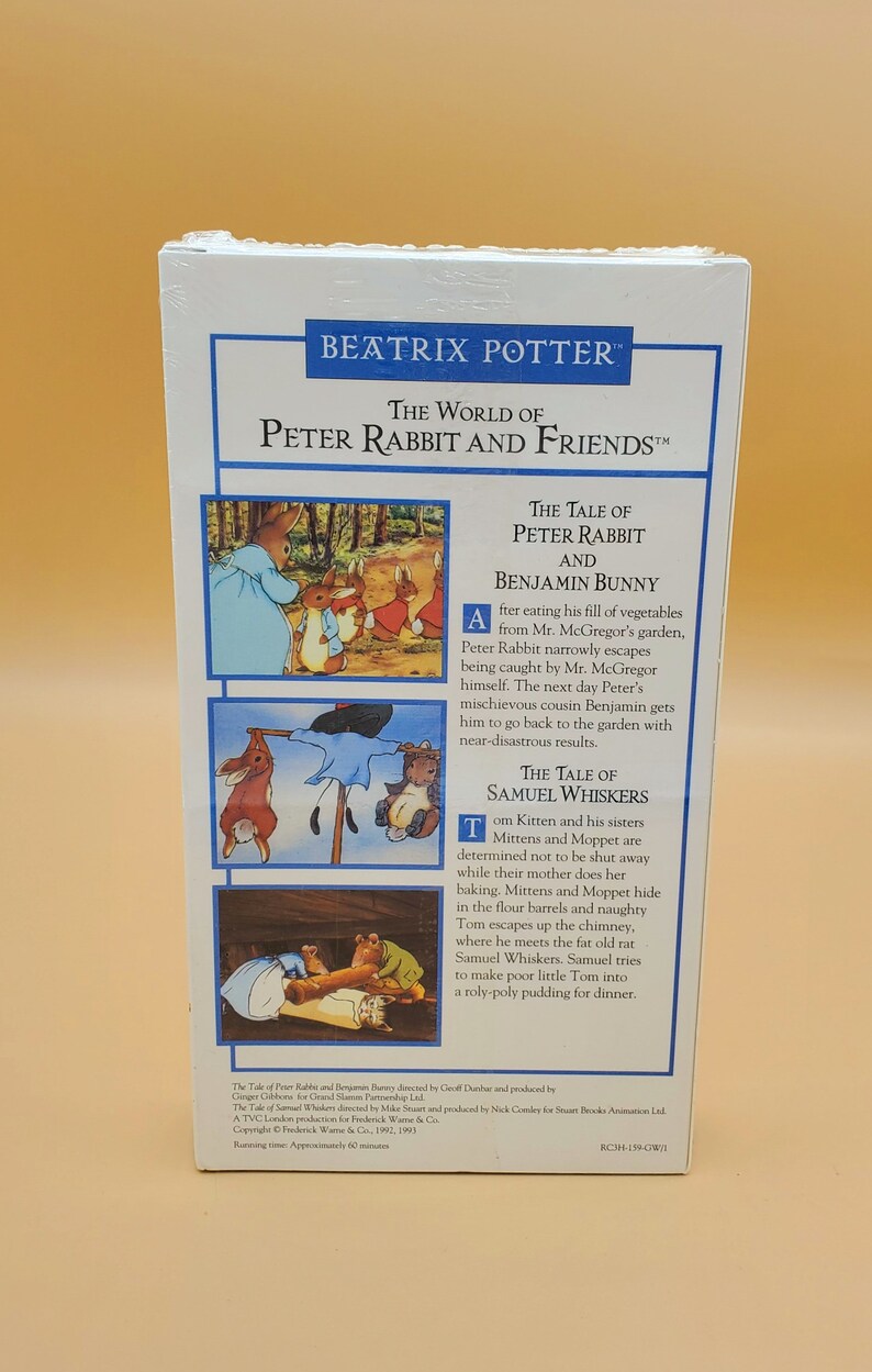 Beatrix Potter the Tale of Peter Rabbit & Benjamin Bunny - Etsy