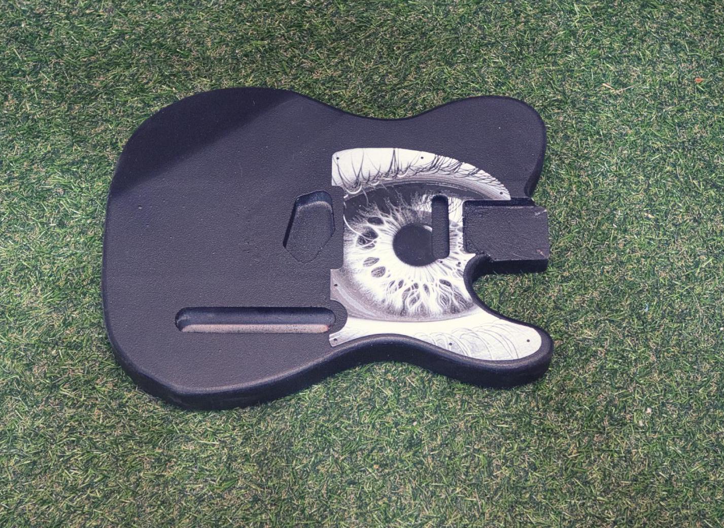 Eye See You Fender Telecaster Pickguard. - Etsy