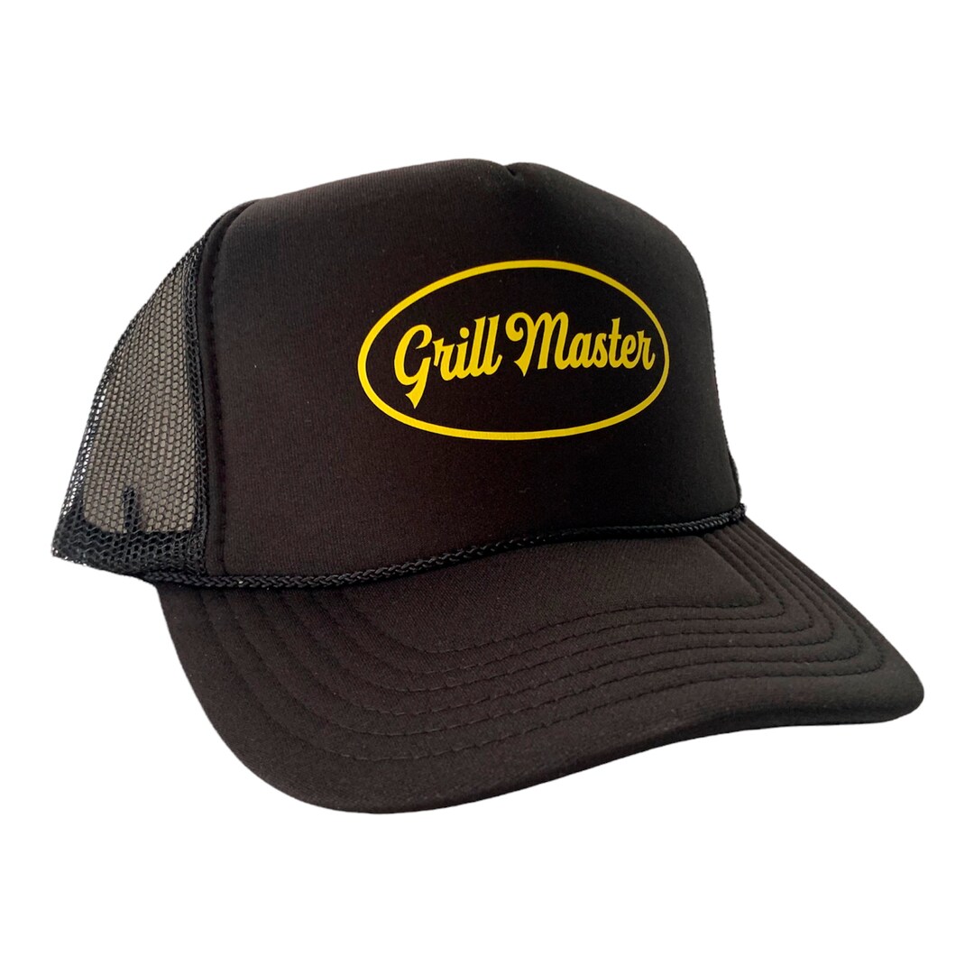 Grill Master Hat, BBQ Hat, Trucker Hat, Father's Day Hat, Gift for Him ...