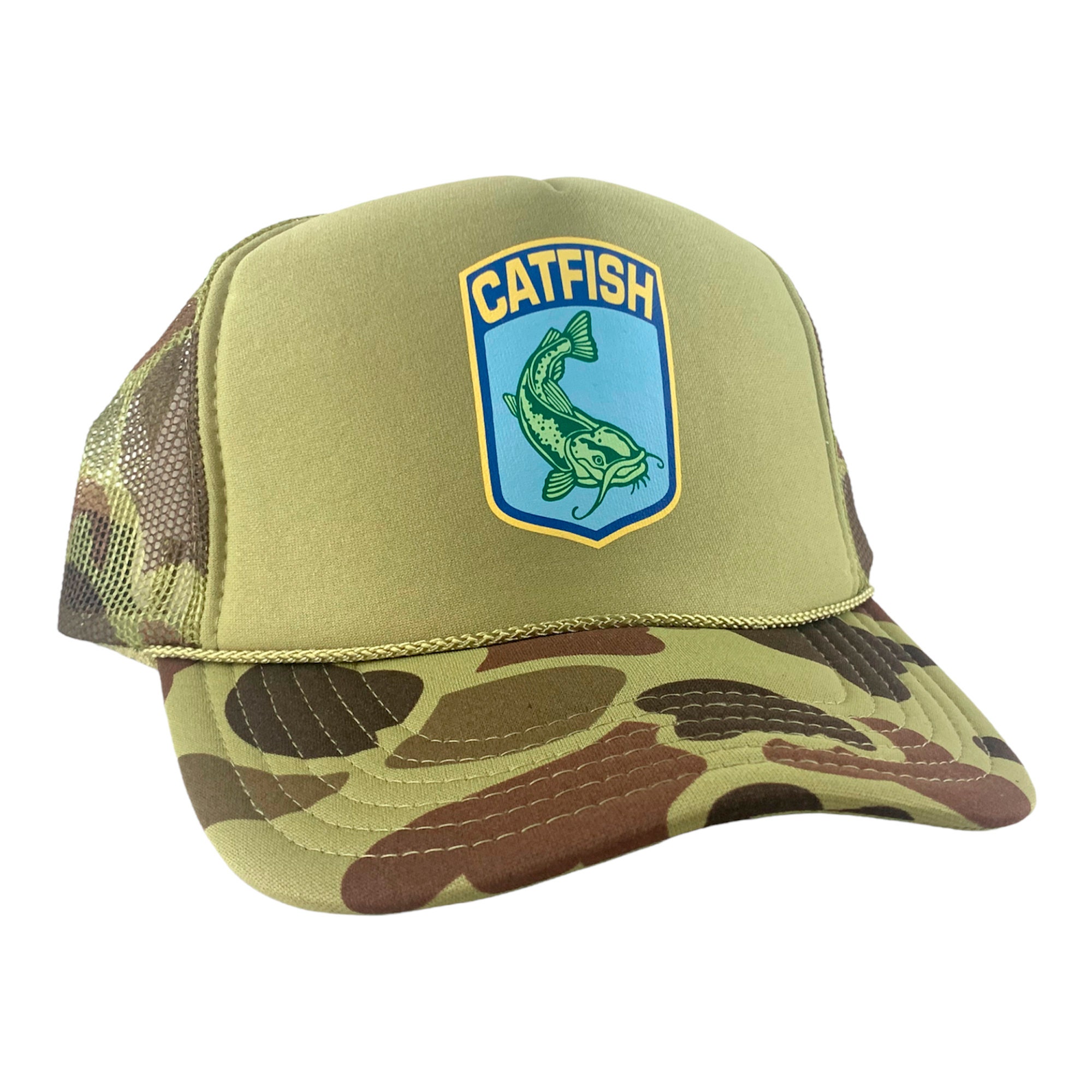 Catfish Hat, Trucker Hat, Fishing Hat, Father Gift, Gift for Him, Mesh ...