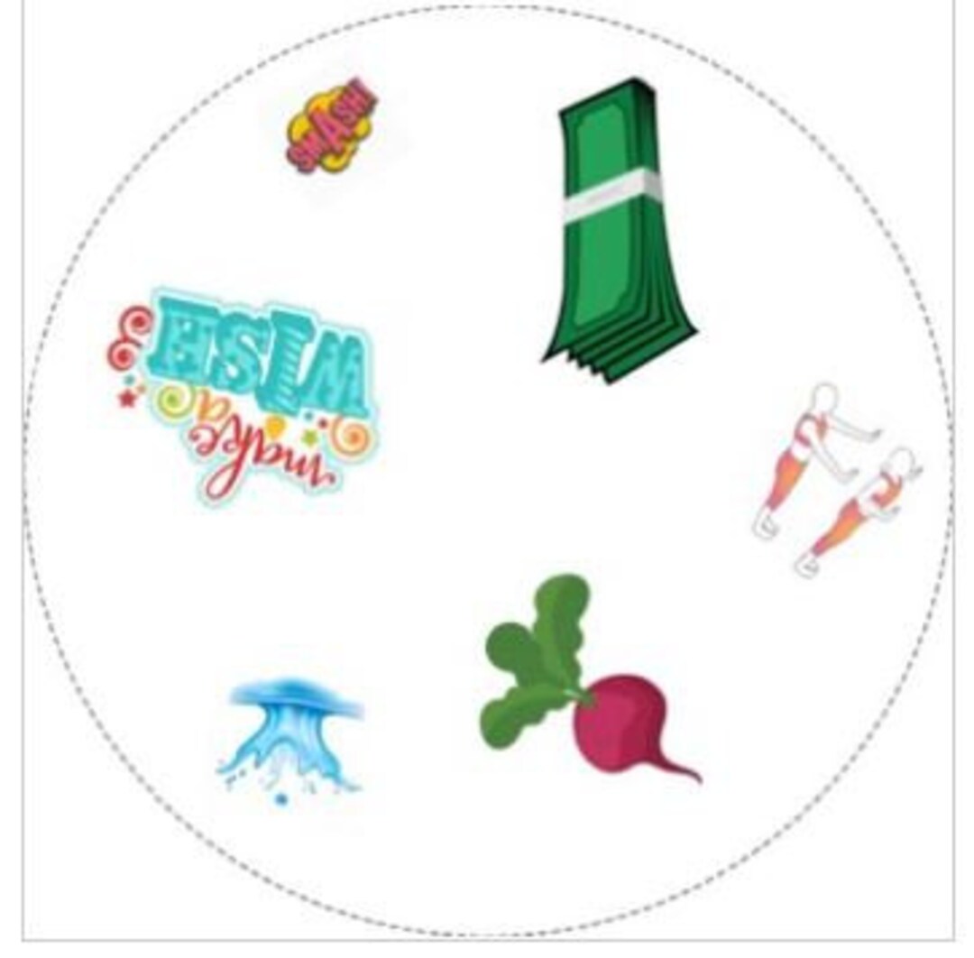 Words With "sh" Articulation Homemade Dobble/spot It Game - Etsy