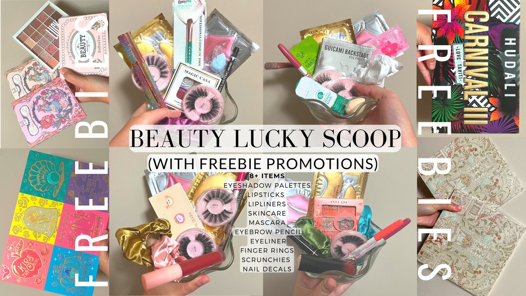Makeup Surprise Mystery Beauty Box Lucky Scoop Eyeshadow Palettes Skin ...